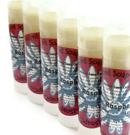 Blue Raspberry Handmade Lip Balm Stick – Concord Soap Company
