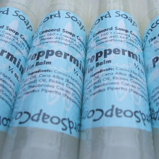 Peppermint Handmade Lip Balm Stick – Concord Soap Company