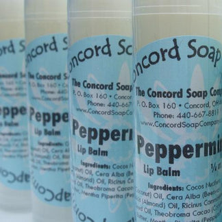 Peppermint Handmade Lip Balm Stick – Concord Soap Company